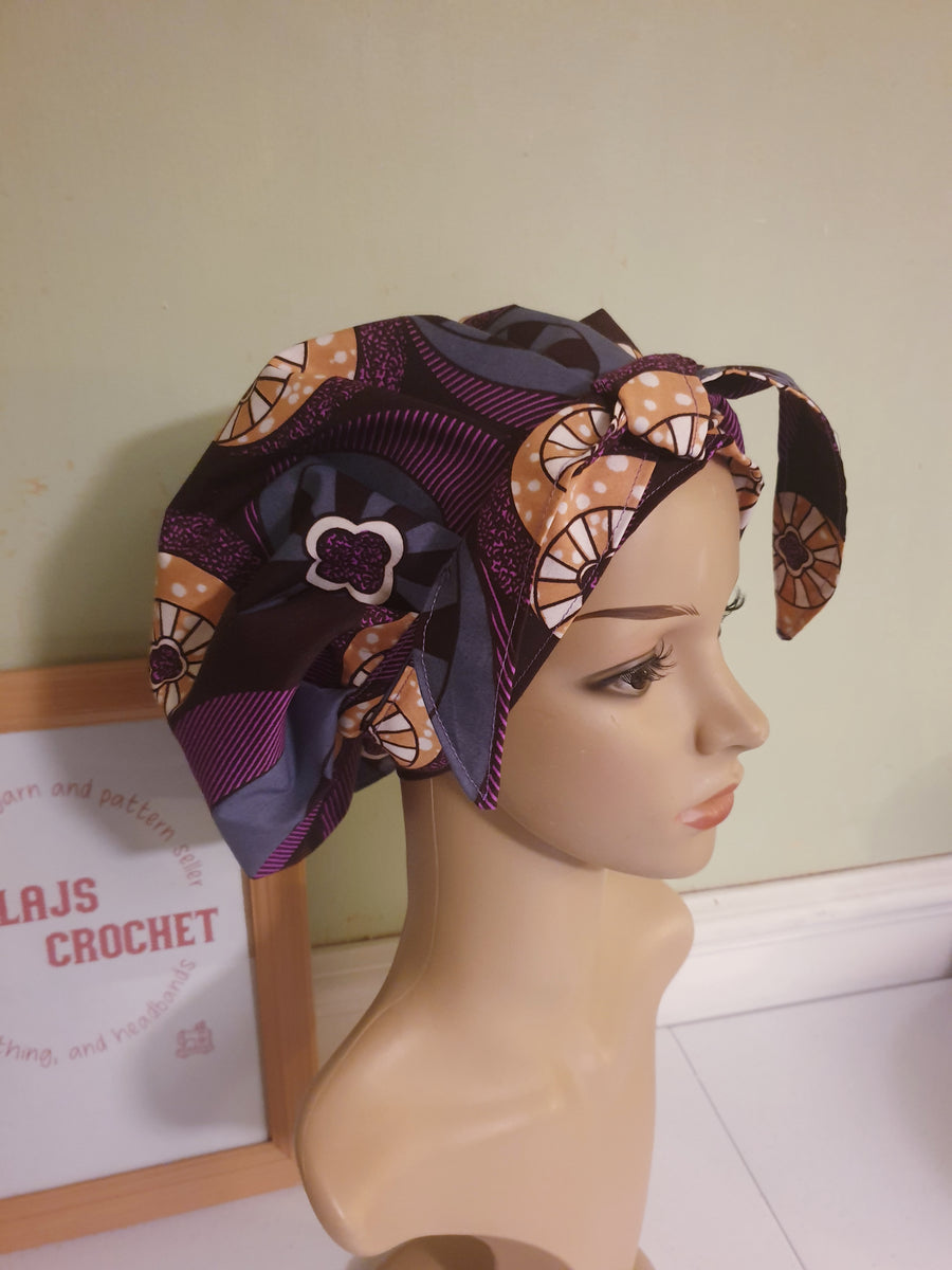 Satin bonnets ,sleep wear,fashion wear,scrub hat,long hair,bad hair da ...